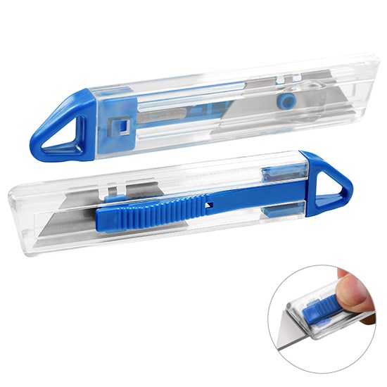 Cutter "Gamma" | Auf Produkt | glasklar/blau | hep-8958-7-3_onproduct